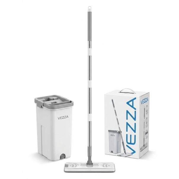 Set za čišćenje - Premium mop sa kofom i sistemom za ceđenje