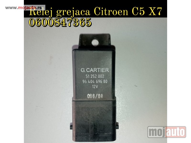 Relej grejaca za Citroen C5 od 2008. do 2017.