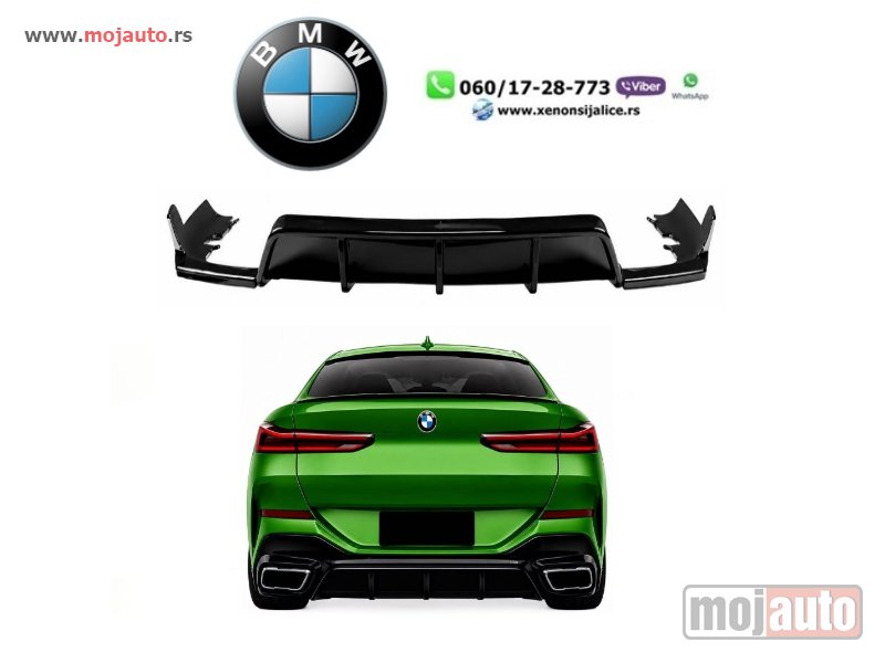 Bmw x6 g06 18-26 difuzor m