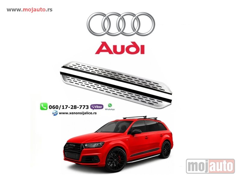 Audi q7 15-19 pragovi