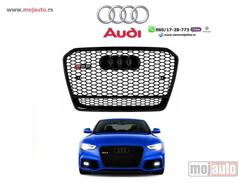 Audi a5 12-16 maska