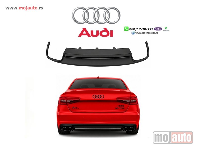 Audi a4 12-16 difuzor