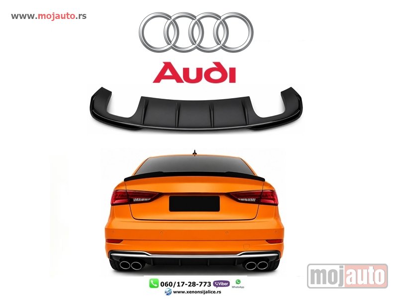 Audi a3 16-19 difuzor