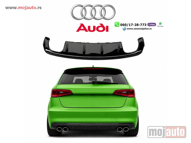 Audi a3 12-16 difuzor