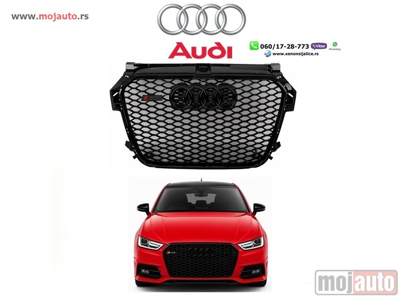 Audi a1 10-15 maska