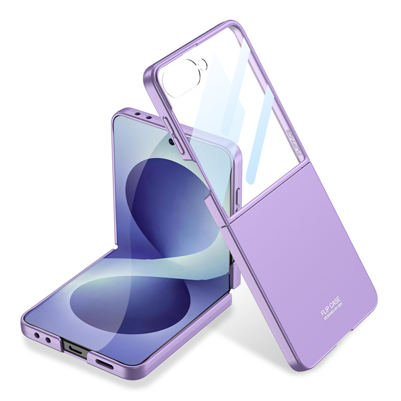 Futrola SMOOTH II za Samsung F776B Galaxy Z Flip 8 5G ljubicasta (GKK case)