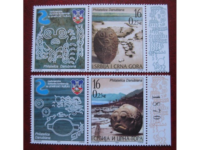 SCG 2003., Philatelica Danubiana, vinjeta-marka