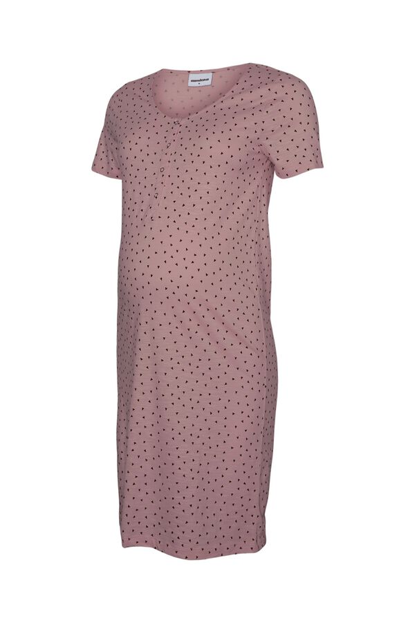Maternity and breastfeeding nightgown