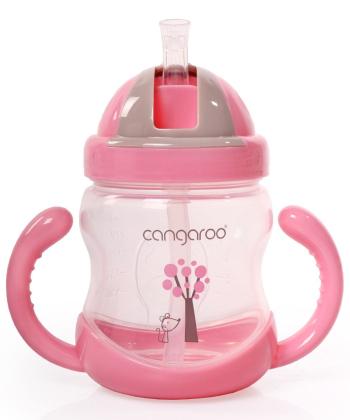 Cangaroo šolja za bebe Boo Pink 280ml C0582 - CAN3416