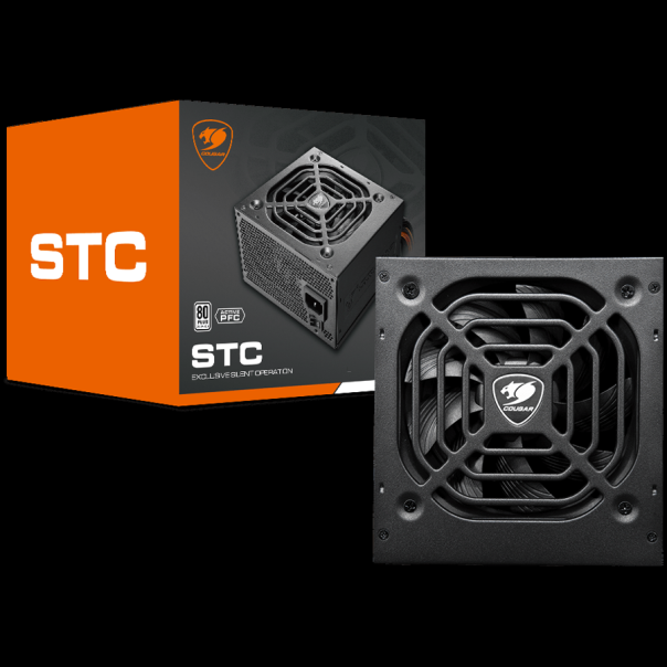 COUGAR GAMING COUGAR STC500 PSU, 80 plus White, 500W