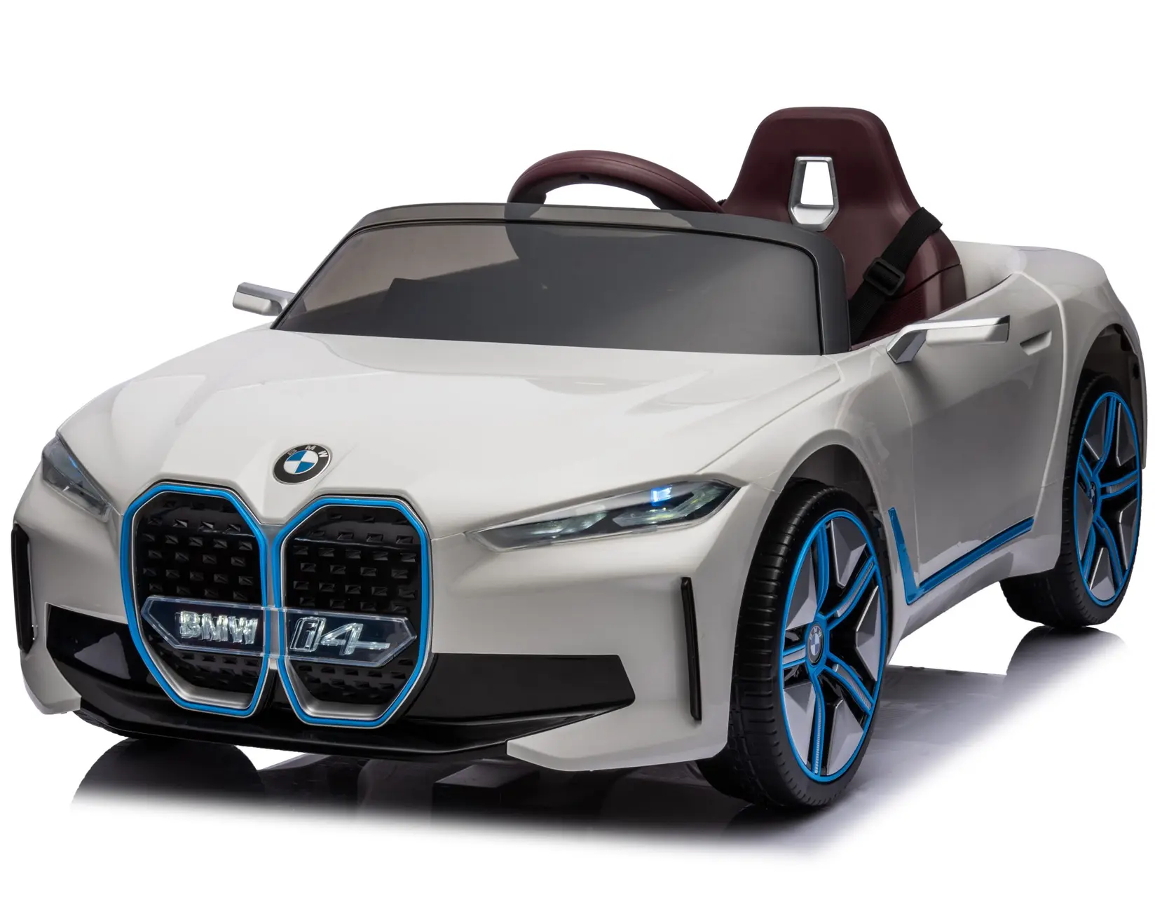 Aristom Dečiji auto na akumulator BMW I4, 12 V, 7 Ah, Beli