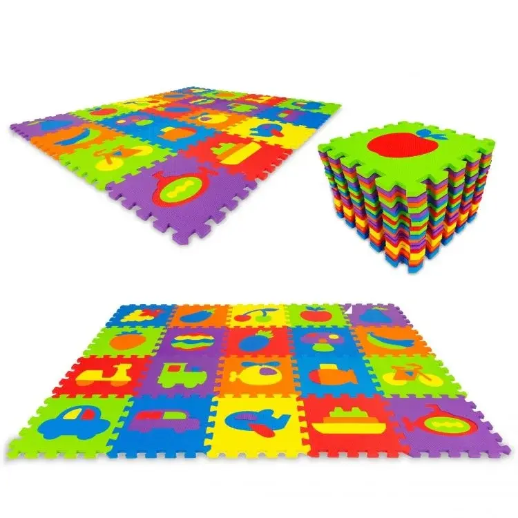 ECO TOYS Edukativna puzzle podloga za igru, 148x119cm