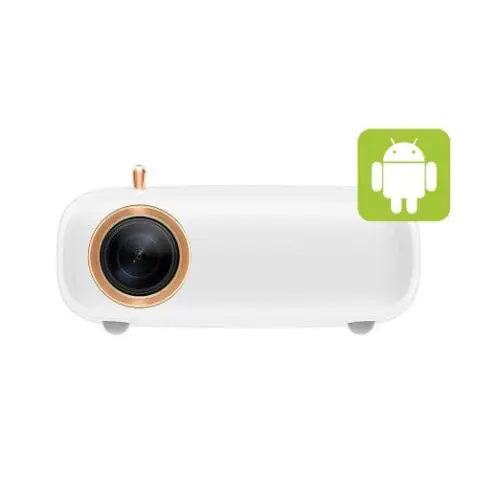MAXBOX Android projektor Mini HQ2 V2 + torba, Beli