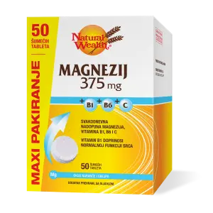 NATURAL WEALTH Magnezijum, 100 tableta x 250mg