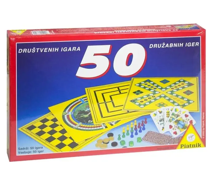 Piatnik Igre Društvene igre 50
