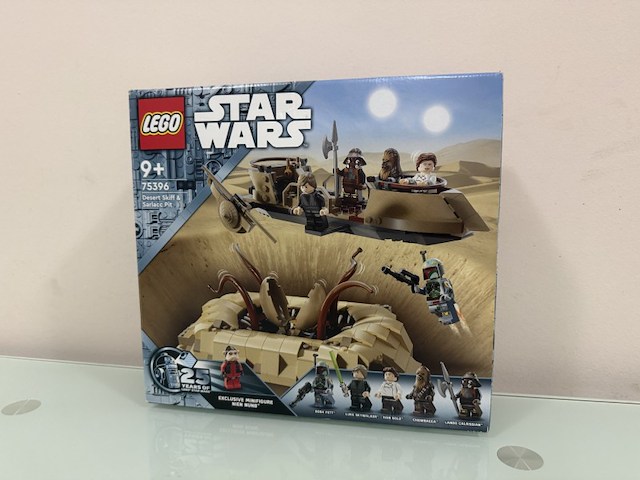 Lego Star Wars Sarlacc Pit &; Desert Skiff 75396