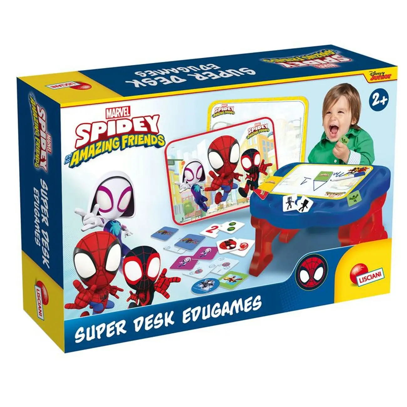 Lisciani Spidei, Super Desk Edugames, Plava
