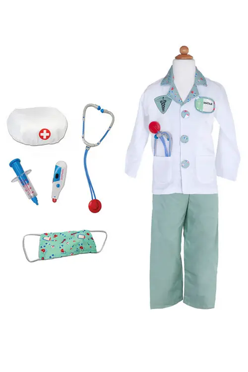 Great Pretenders Dečiji kostim Doktor sa dodacima
