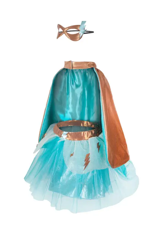 Great Pretenders Dečiji kostim Super-Duper, Copper/Teal Kostim