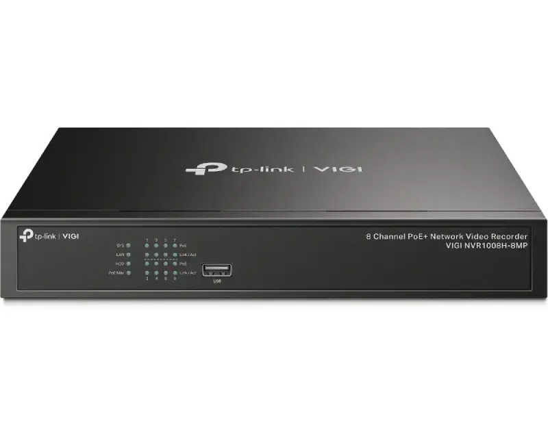 TP-Link VIGI Mrežni video snimač NVR1008H, 8 kanala