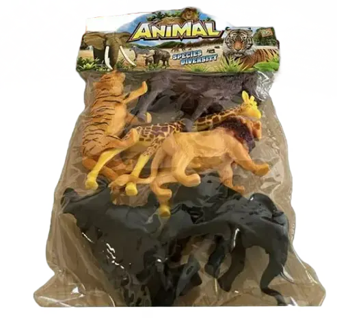 Merx Figurice divljih životinja 6/1 šarene