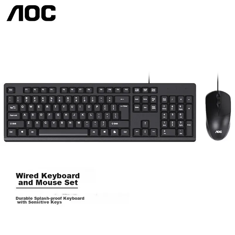 AOC Tastatura, Žičana, Crna