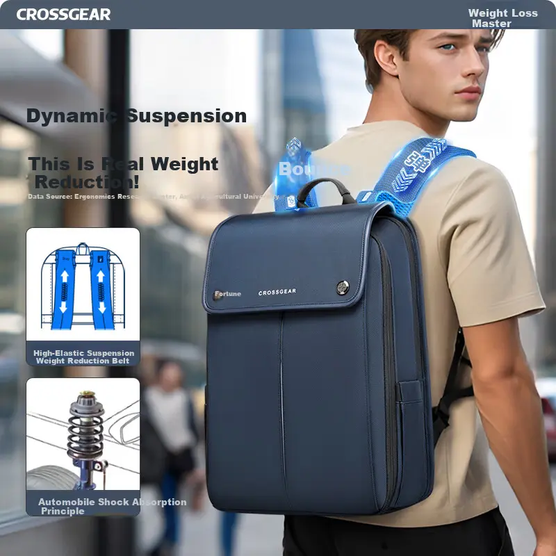 Crossgear Torba za laptop, Tamnoplava