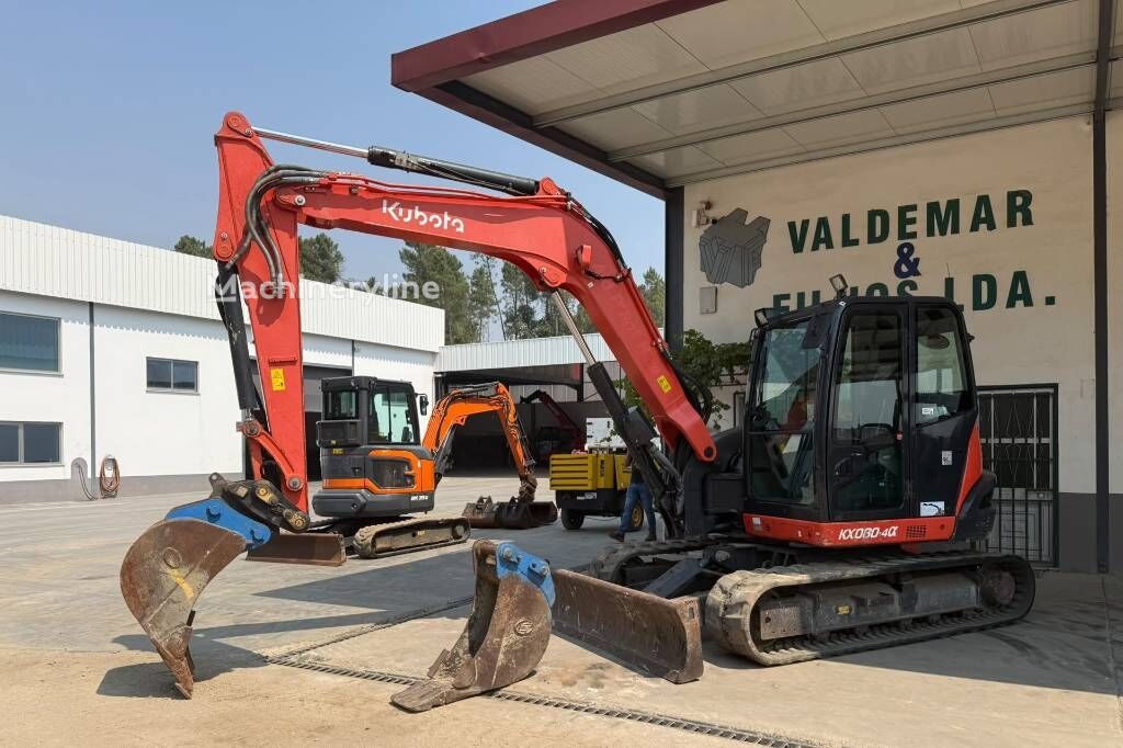 Kubota KX 080 mini bager