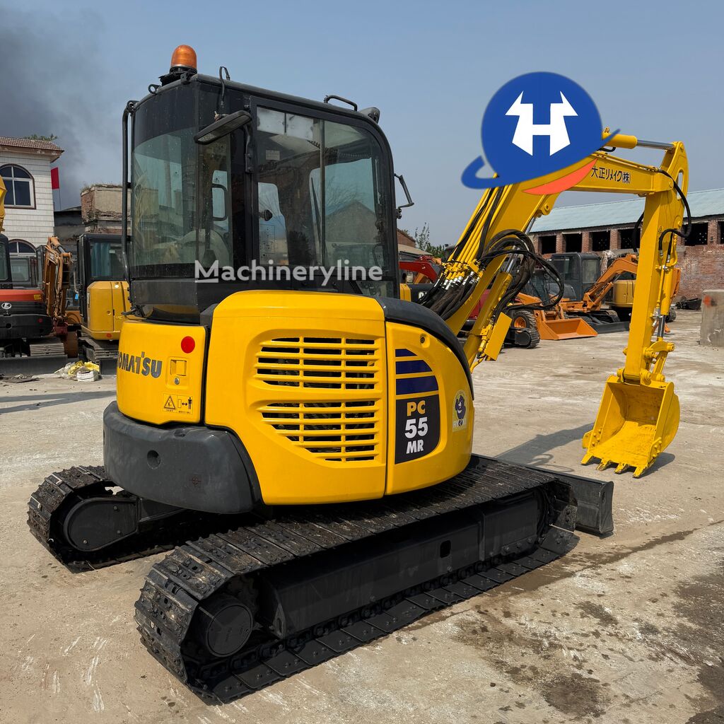 Komatsu PC55MR mini bager