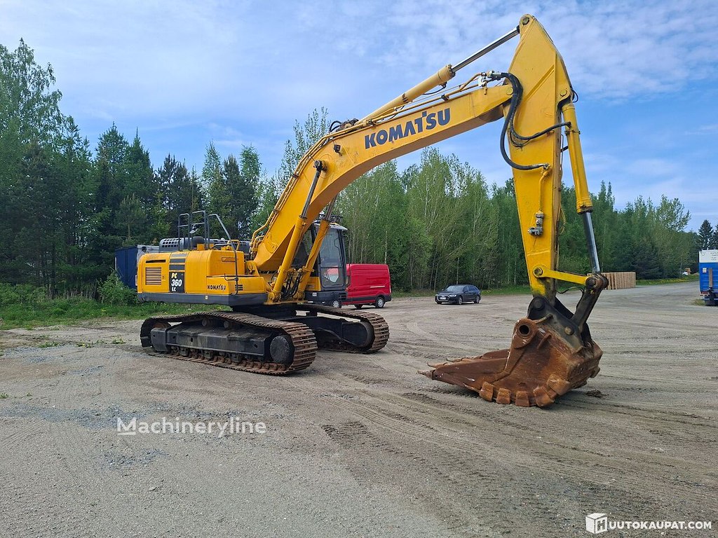 Prodaje se Komatsu 360 LC, 2015 excavator, field weeks, Hämeenlinna bager guseničar na aukciji