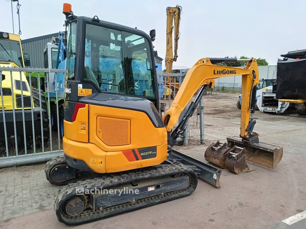 LiuGong 9027 FZTS 2,7 ton rups graafmachine mini excavator mini bager