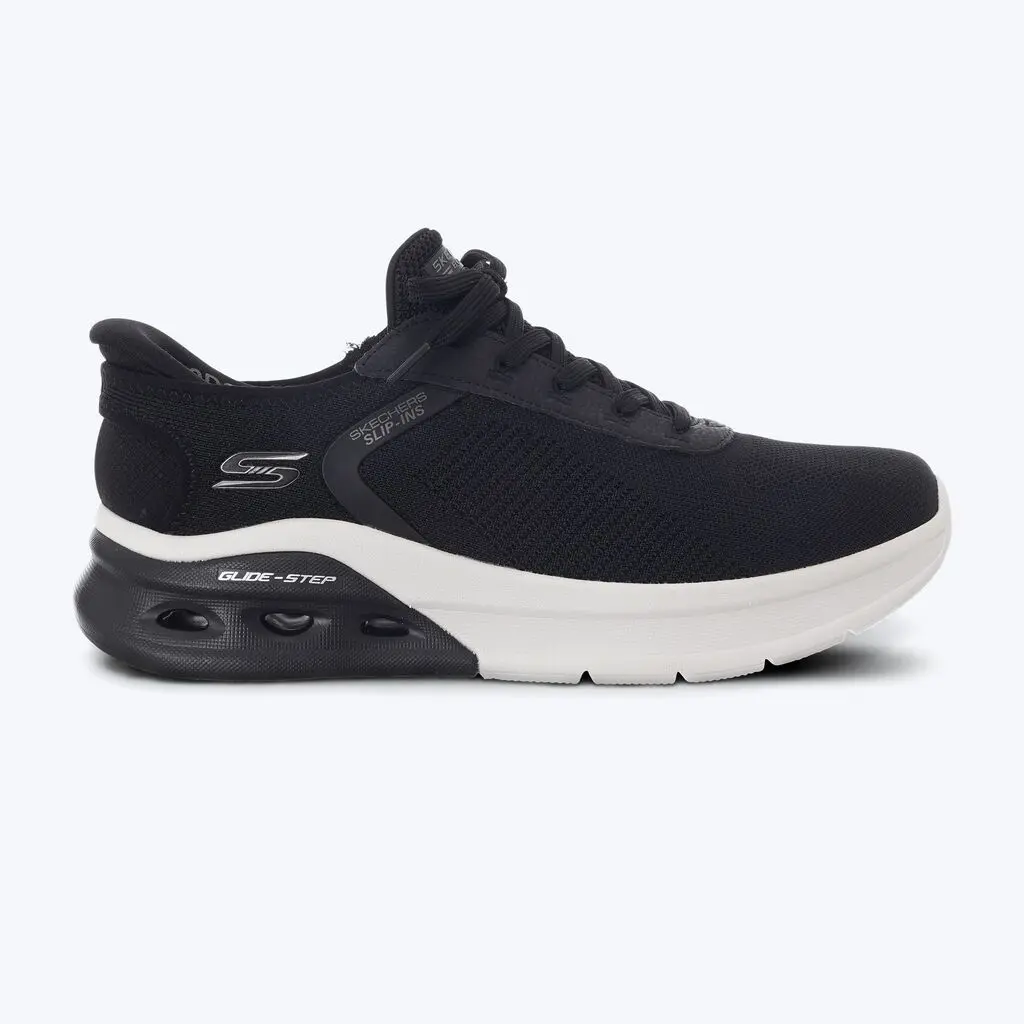 Skechers Muške patike Slip-Ins Bobs Arc Waves 2.0 M, Crne