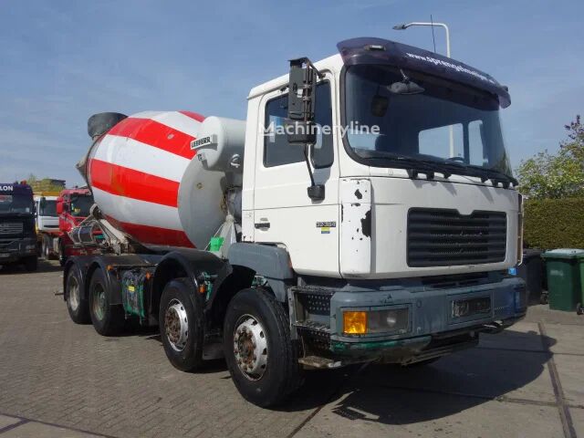 MAN 32-364 LIEBHERR MIXER,STEEL SPRINGS,BIG AXEL kamion s mešalicom za beton