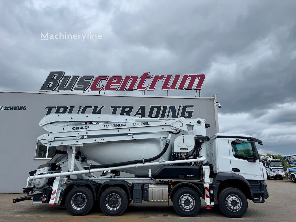Nova Cifa na šasiji Mercedes-Benz Arocs 3643 CIFA MK 28.4L / 9 cbm / NEW pumpa za beton