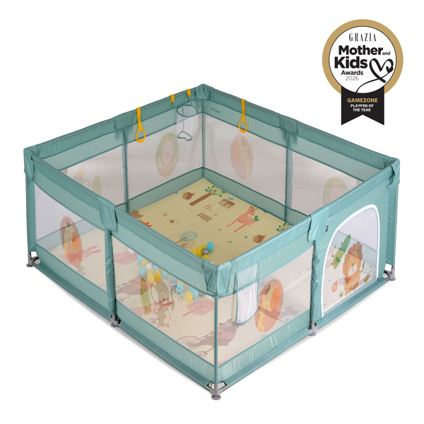 Cangaroo Ogradica za igru GameZone 120x120cm Mint CAN0442