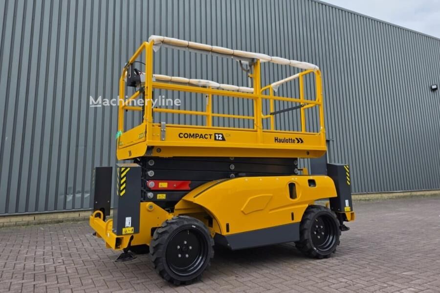 Haulotte COMPACT 12DX Valid Inspection, *Guarantee! Diesel, makazasta platforma