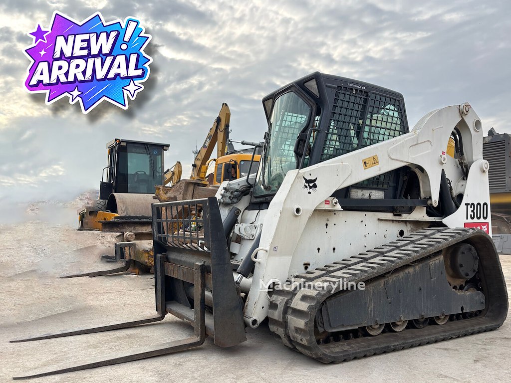 Bobcat T300 mini utovarivač guseničar