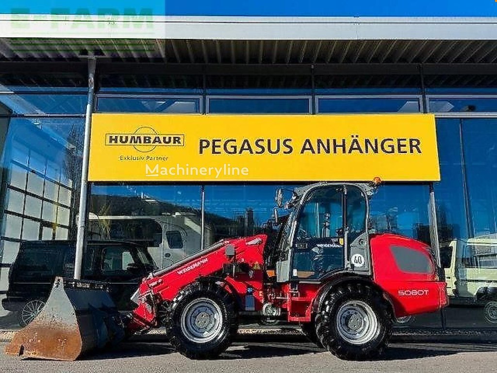 Weidemann 5080t teleskopradlader teleskoplader 40km/h top teleskopski prednji utovarivač