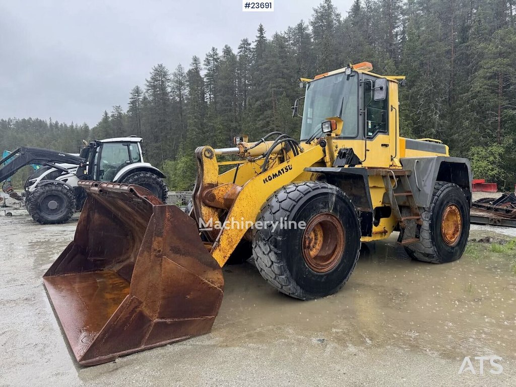 Komatsu WA380 Hjullaster - skuffe og spakstyring prednji utovarivač