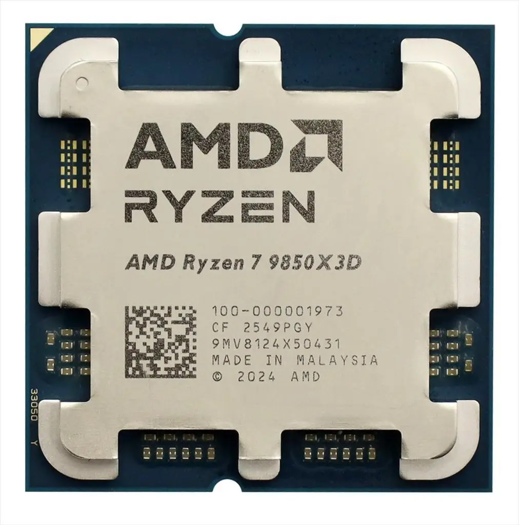 AMD procesor RYZEN 7 9850X3D, osam јezgara, 5.6GHz, 96MB, s.AM5, kaseta, 100-000001973