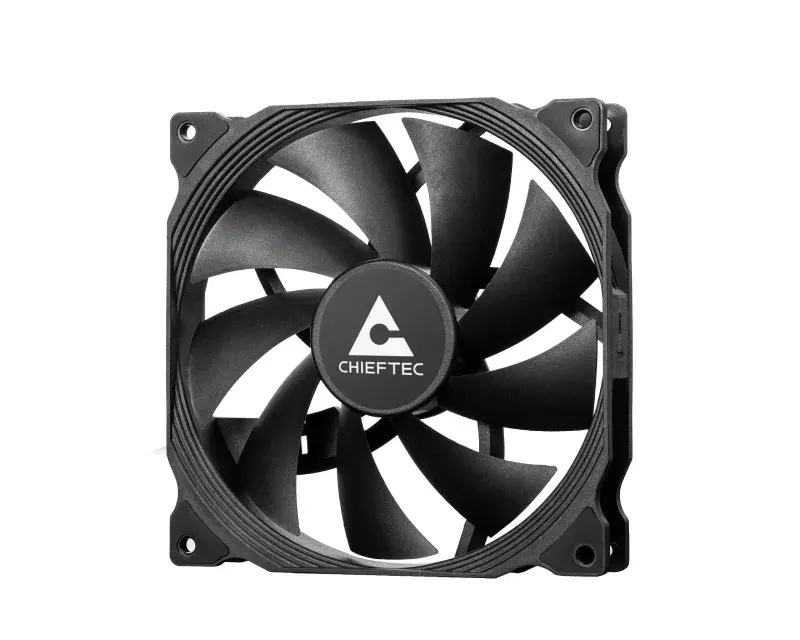 Chieftec Ventilator za kućište računara ZF-1425PWM, 140x140x25 mm, Crni