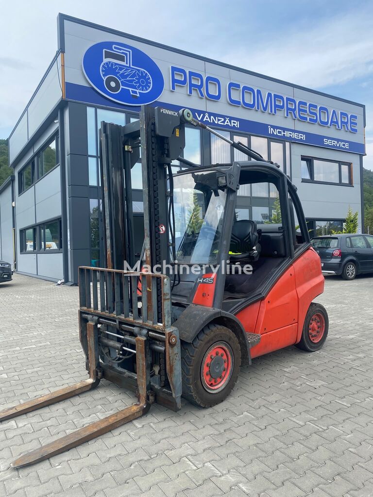 Linde H 45 viljuškar na gas