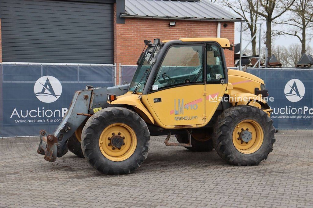 Prodaje se New Holland LM 410 teleskopski utovarivač na aukciji