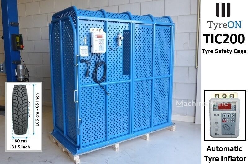Nova TyreON > TIC200 automatic car and truck tyre safety cage - tyre inflati stanica za pumpanje guma