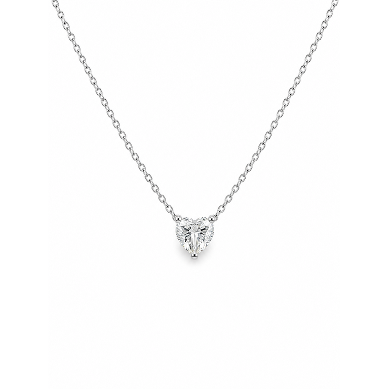 GRACE SILVER NECKLACE WITH ZIRCONIA