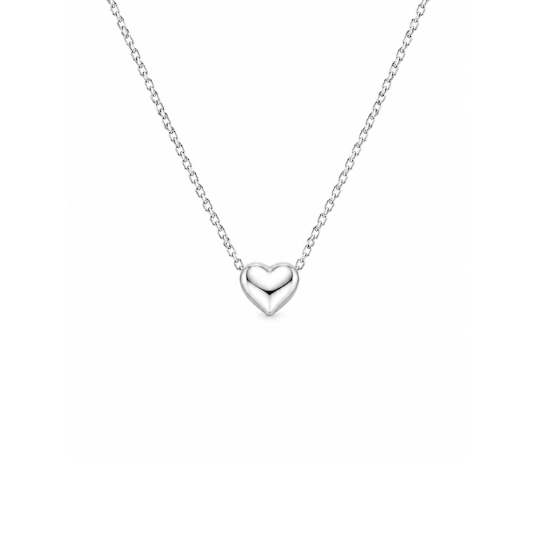 HEART SILVER NECKLACE