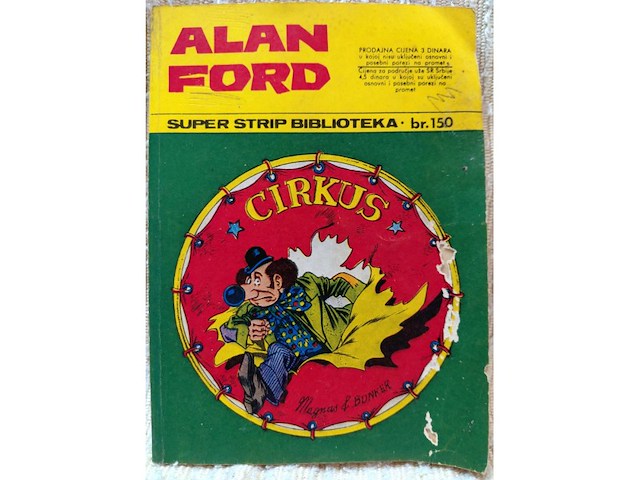Alan Ford 28 - Cirkus (Superstrip 150 Vjesnik)