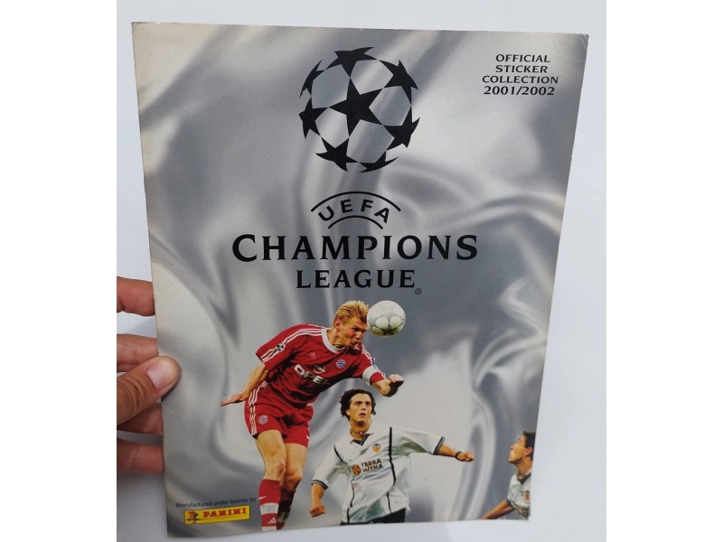Champions League 2000 PRAZAN ALBUM PANINI MODENA