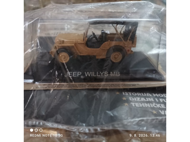 Legendarni automobili JEEP WILLYS MB