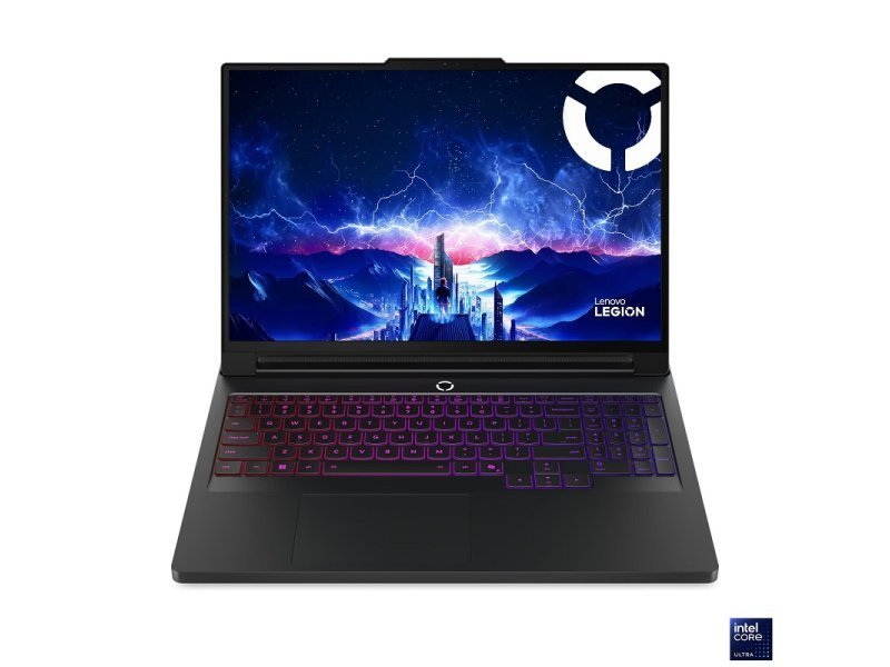 Laptop LENOVO Legion Pro 7 16IAX10H DOS/16" WQXGA OLED/U9-290HX/32GB/1TB/RTX5080/bklt srb/Crna
